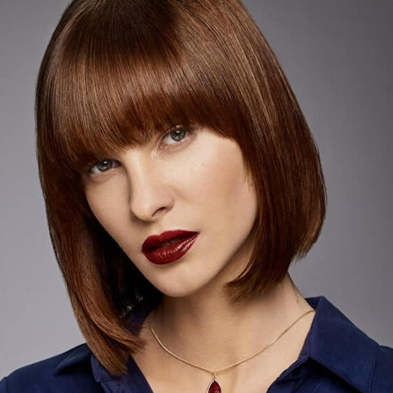 How to Style the Sleekest Blunt Cut Bob | Wella