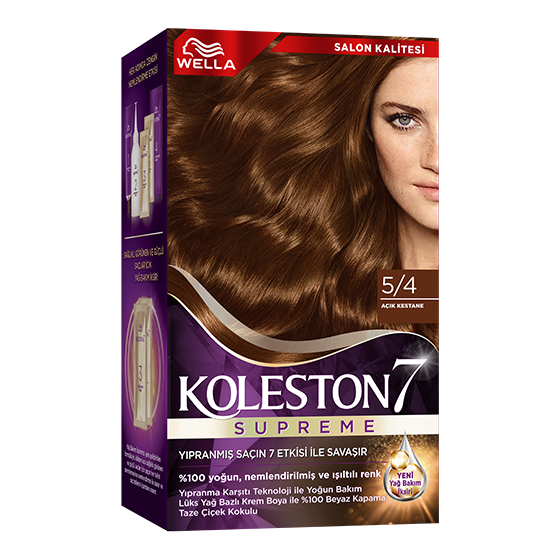 Wella Koleston Supreme Saç Boyası 5/4 Açık Kestane | Wella