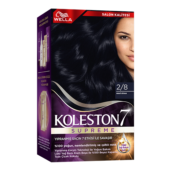 Wella Koleston Supreme Saç Boyası 2/8 Mavi Siyah | Wella