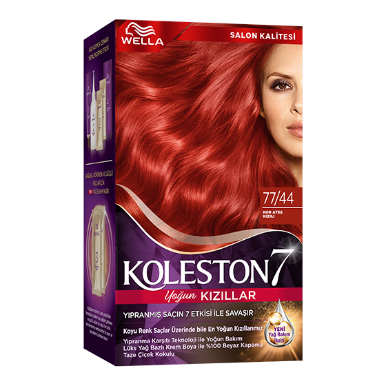 Wella Koleston Supreme Saç Boyası 77/44 Kor Ateş Kızılı | Wella