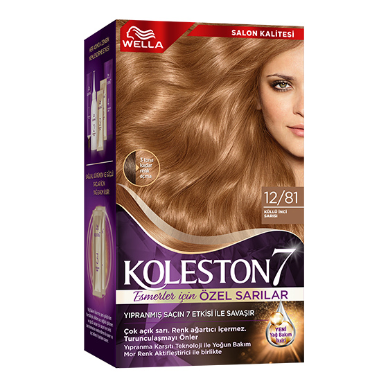 Wella Koleston Supreme Saç Boyası 12/81 Küllü İnci Sarısı | Wella