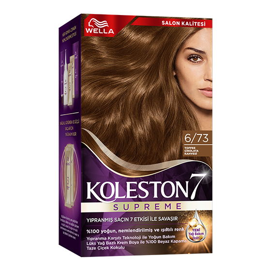 Wella Koleston Supreme Saç Boyası 6/73 Toffee Çikolata Kahvesi | Wella
