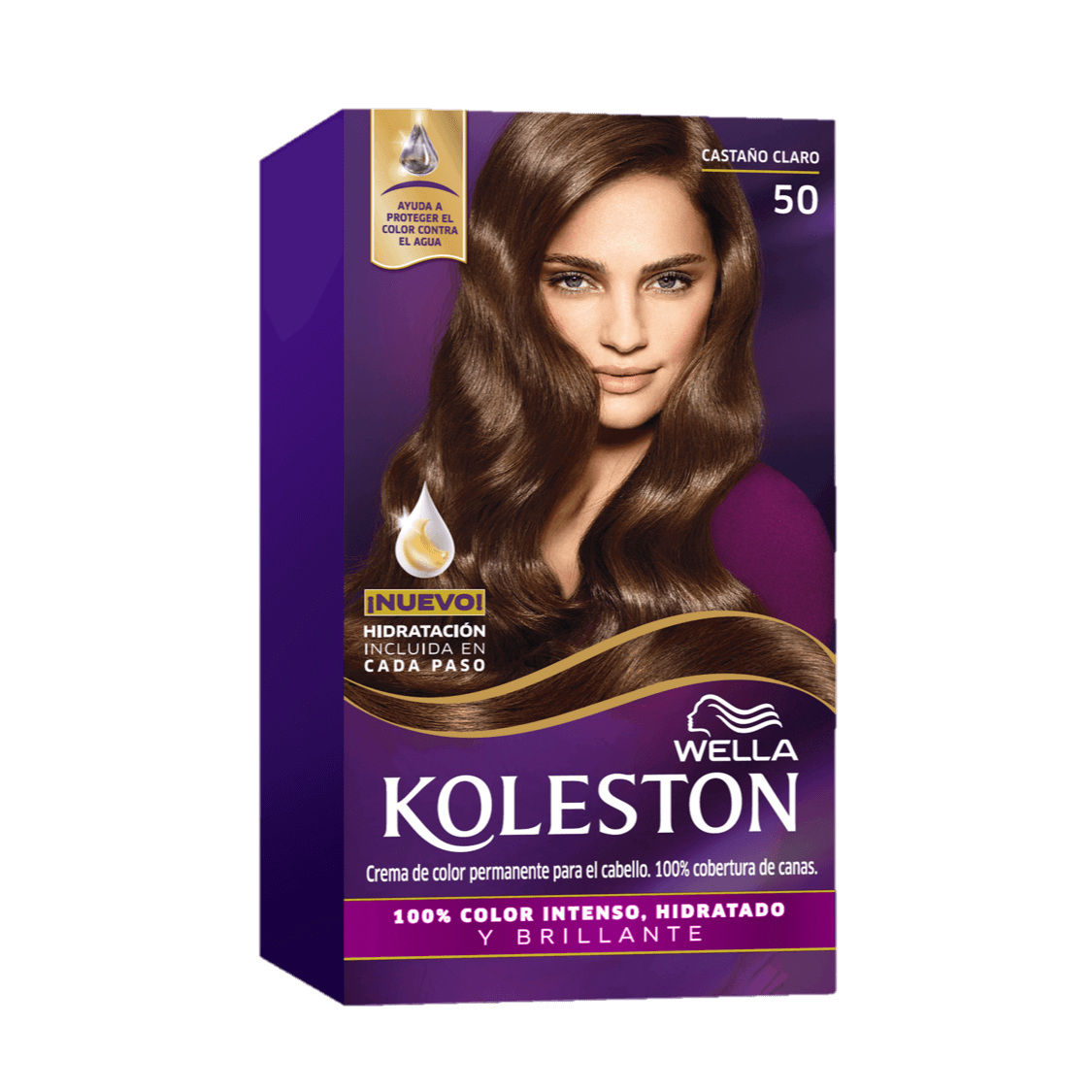 Crema de color permanente para el cabello con factor de protección contra el agua de Koleston de ...