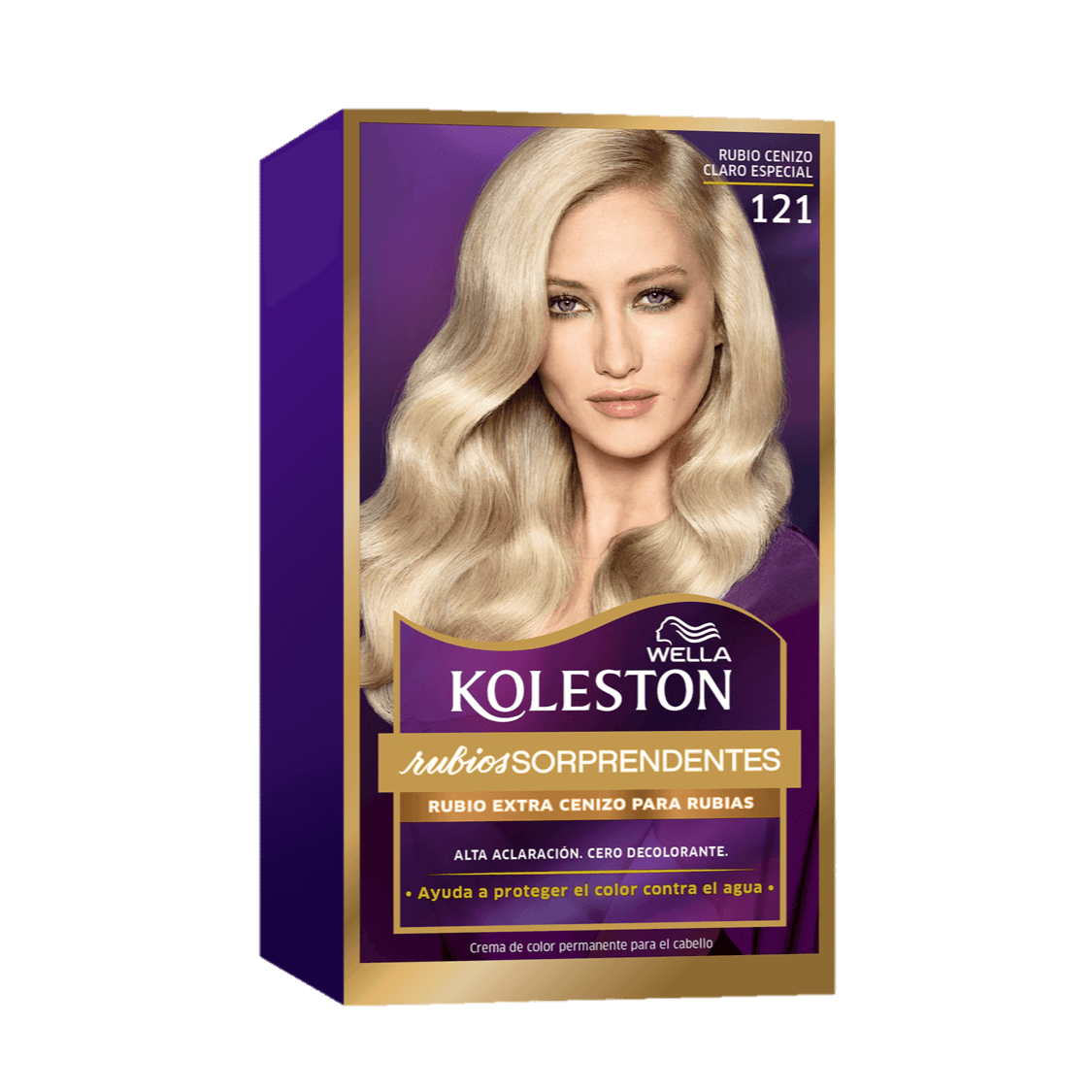 Crema de color permanente para el cabello Forever Blondes de Koleston ...