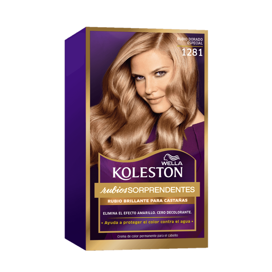 Crema de color permanente para el cabello Forever Blondes de Koleston ...