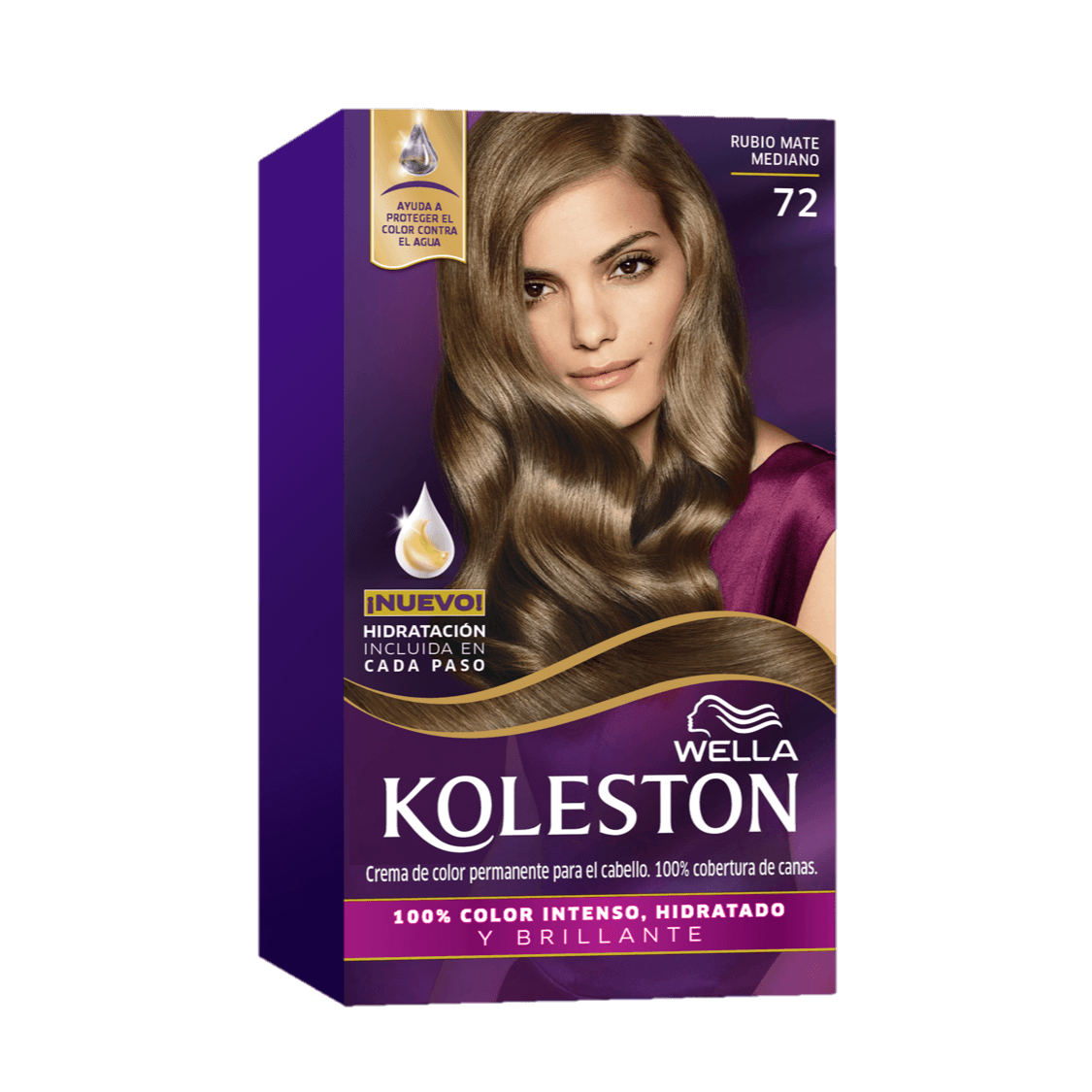 Crema de color permanente para el cabello con factor de protección contra el agua de Koleston de ...