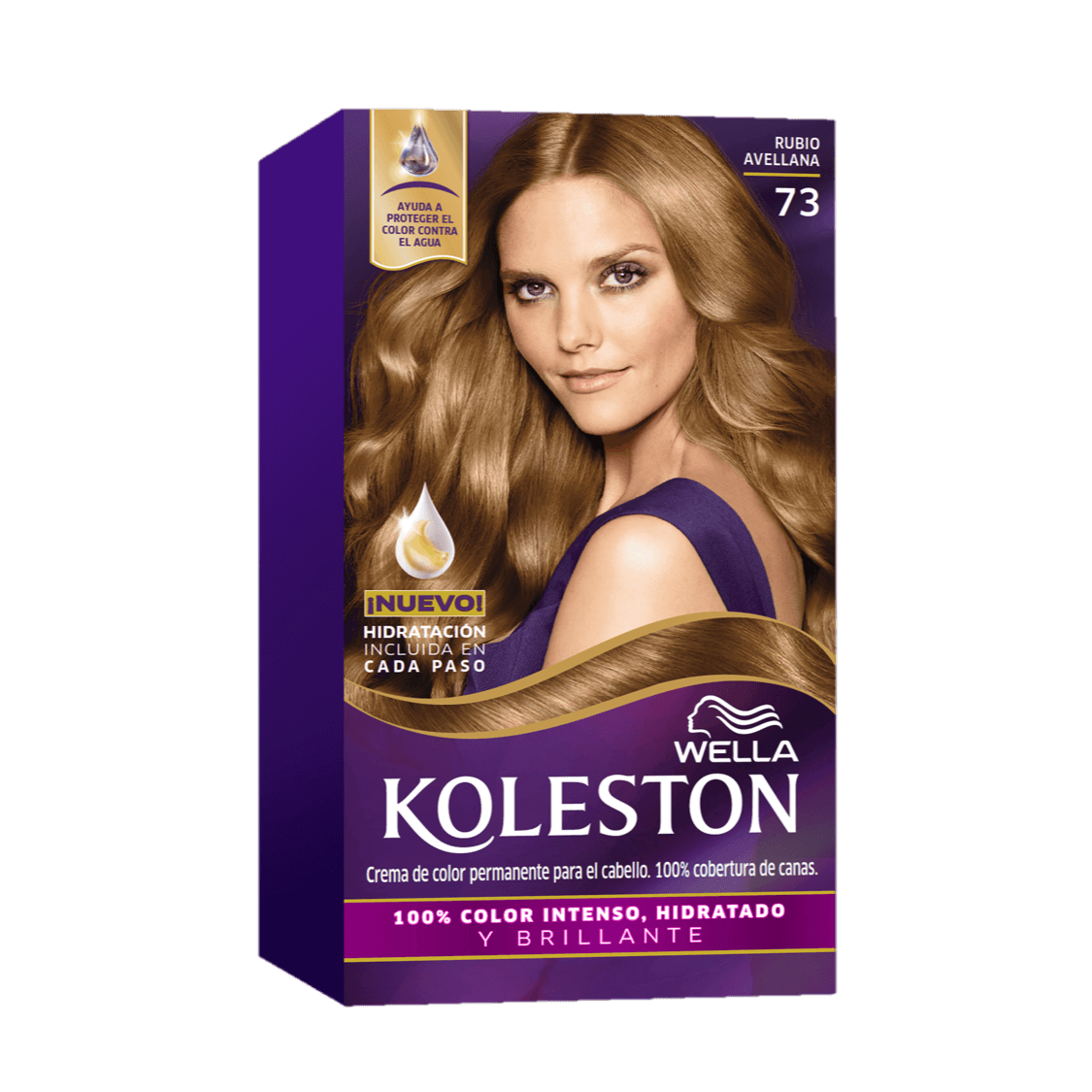 Crema de color permanente para el cabello con factor de protección contra el agua de Koleston de ...