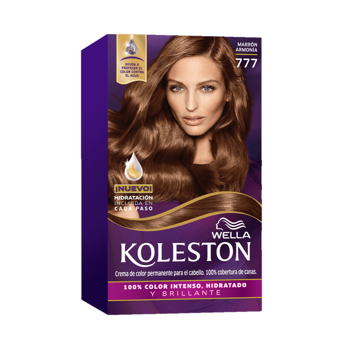 Crema de color permanente para el cabello con factor de protección contra el agua de Koleston de ...