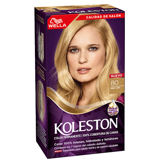 Crema de color permanente para el cabello con factor de protección contra el agua de Koleston de ...