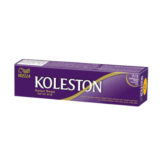 WELLA קולסטון 7/1 בלונד אפרפר בינוני | Wella