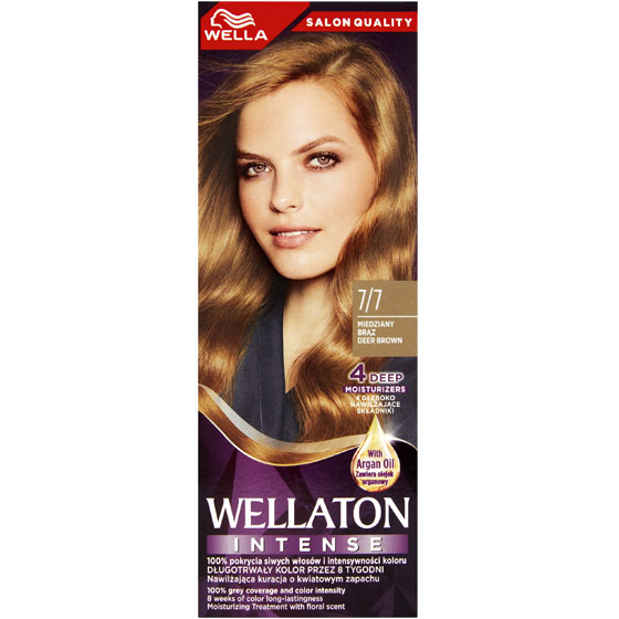 Wellaton Intense Farba do włosów 7/7 Miedziany Brąz 110 ml | Wella