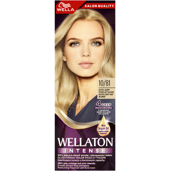 Wellaton Intense Farba do włosów 10/81 Ultra Jasny Popielaty Blond 110 ...