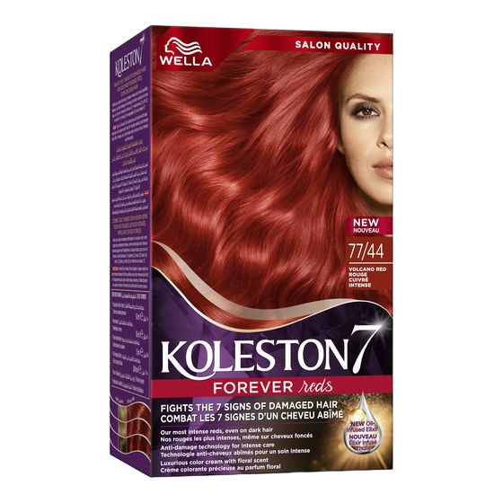 Wella Koleston Permanent Hair Color Cream Forever Reds - Intense Copper ...