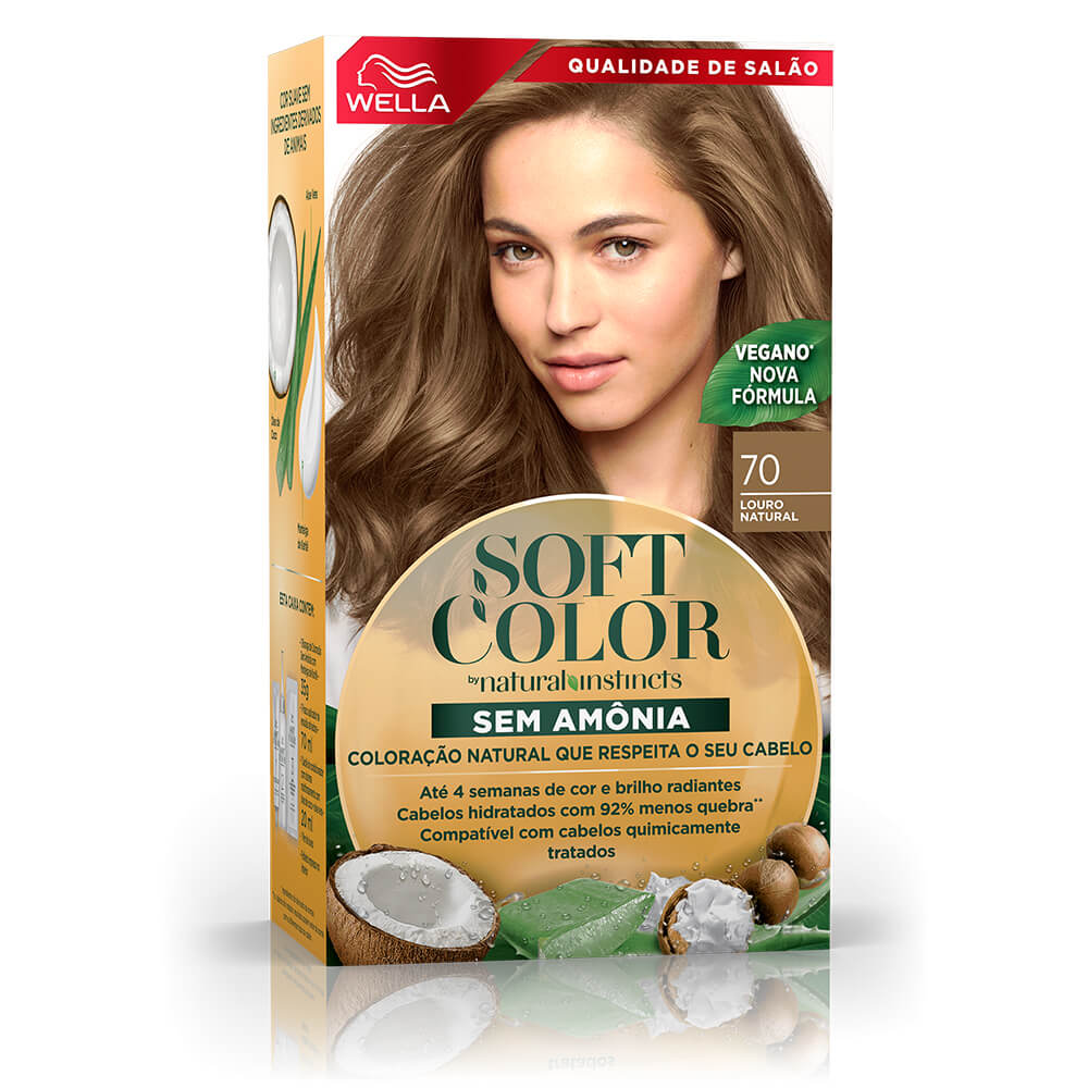 Soft Color, coloração sem amônia com ingredientes naturais : Louro ...