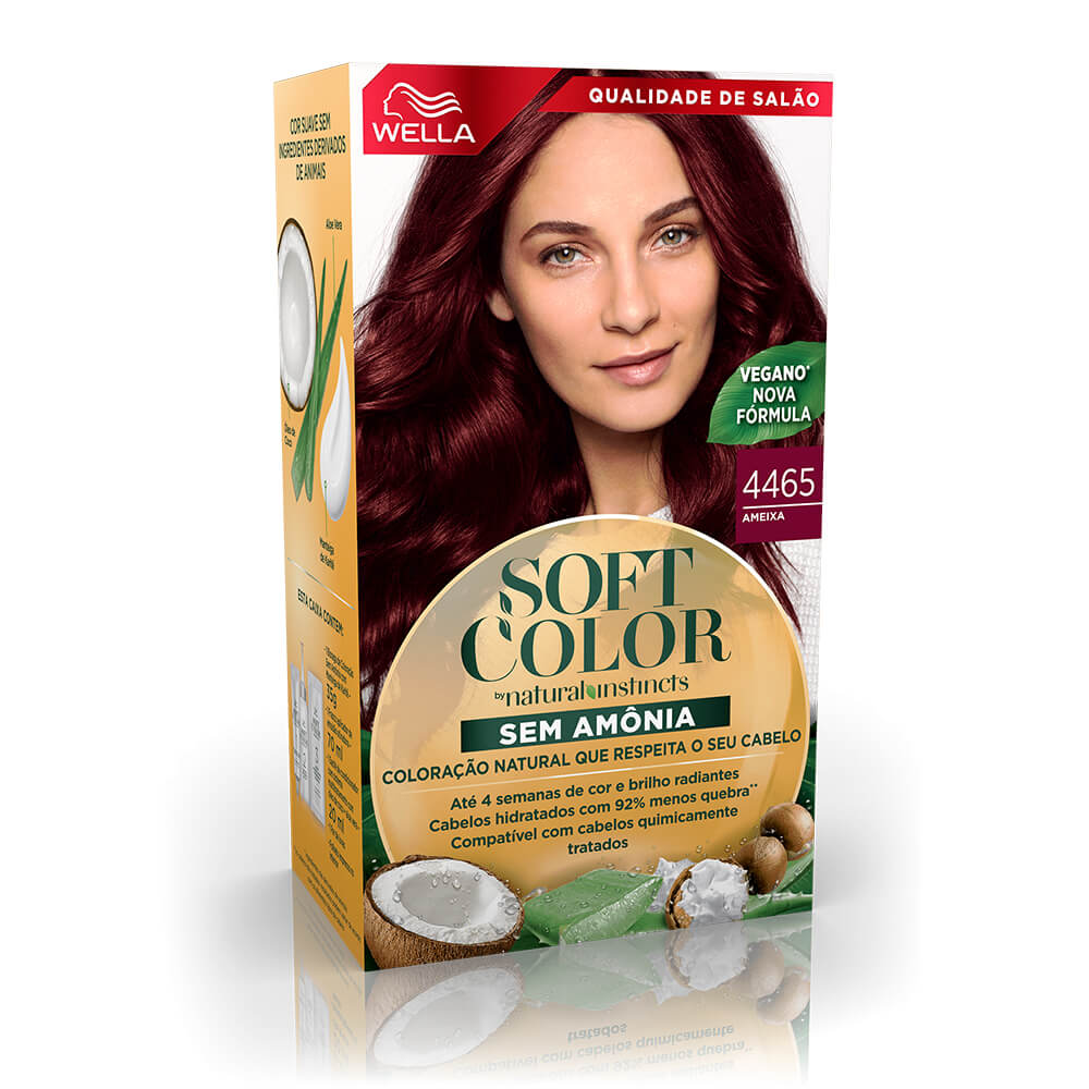 Soft Color, coloração sem amônia com ingredientes naturais: Ameixa | Wella
