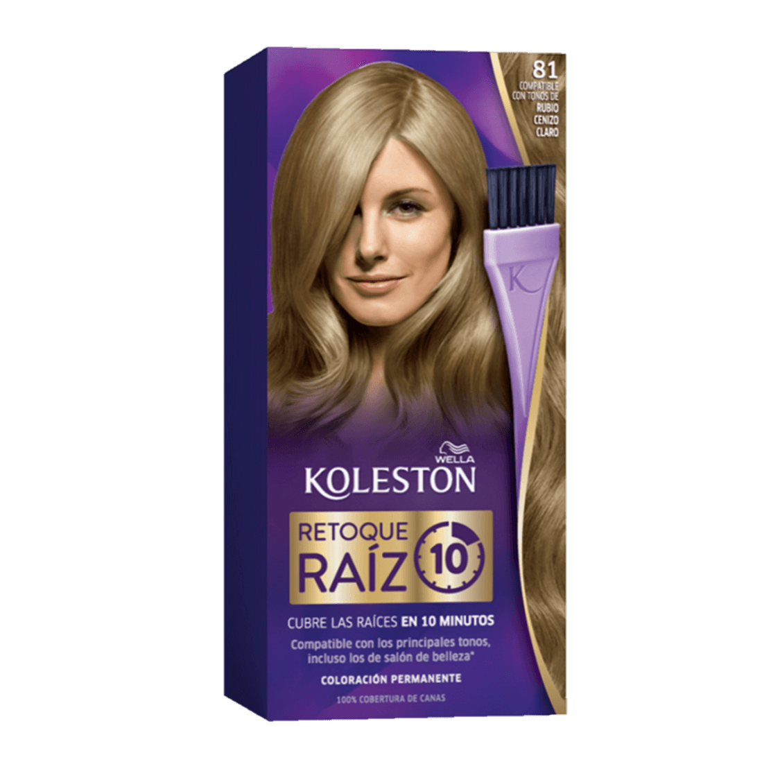 Retoque Raíz 10 Koleston de Wella - 81 Rubio Cenizo Claro | Wella