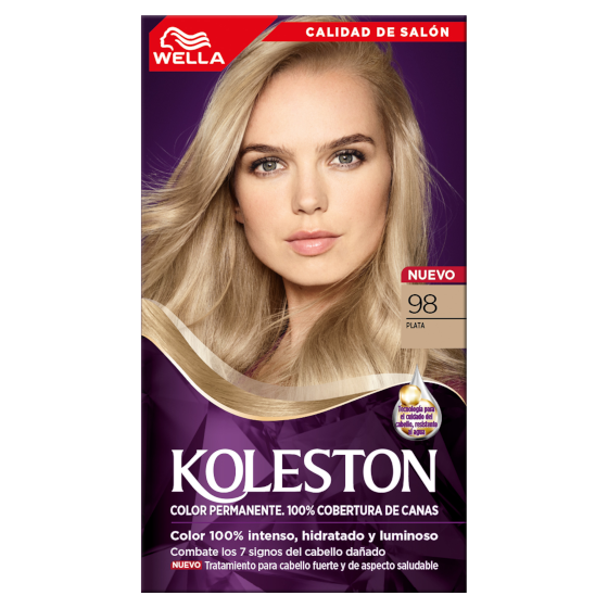 Crema de color permanente para el cabello con factor de protección contra el agua de Koleston de ...