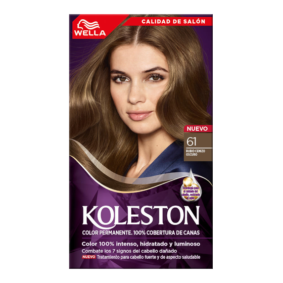 Crema de color permanente para el cabello con factor de protección contra el agua de Koleston de ...