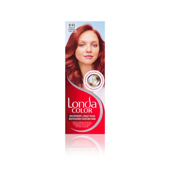 Londa Color Farba do włosów ognisto-czerwony 8/45 | Wella