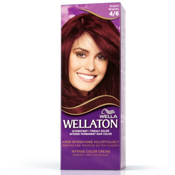 Wellaton Krem Intensywnie Koloryzujący burgund 4/6 | Wella