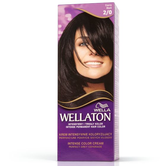 Wellaton Krem Intensywnie Koloryzujący czarny 2/0 | Wella